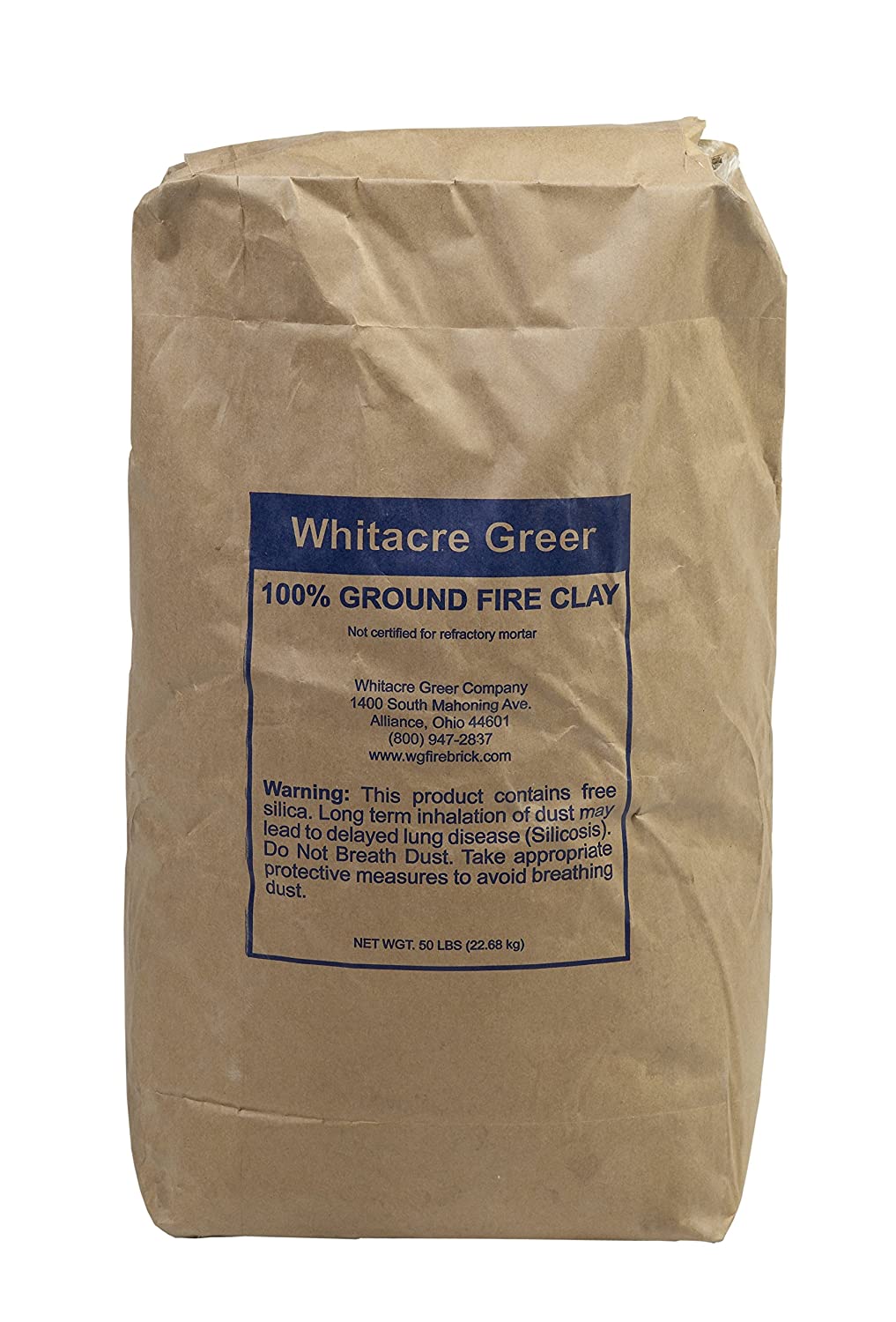 Fireclay 50 pounds – Réfractaires à rabais