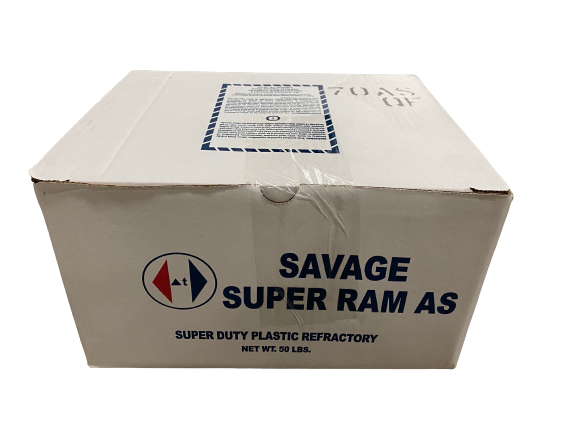 Refractory plastic Savage RAM 70M Blue (3200°F) – Réfractaires à rabais